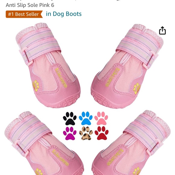 Dog | 4 Anti Slip Dog Booties | Poshmark